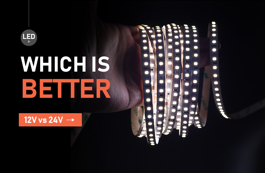 12V vs 24V LED Strip Lights – Choose the Best Voltage for Your Project